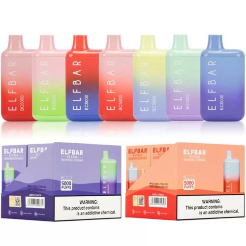 ELF Bar BC5000 | Desechable Recargable 5,000 Puffs > TouchVapes