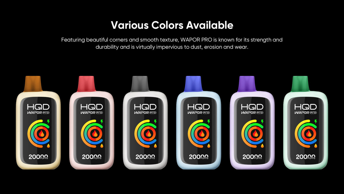 HQD Wapor Pro 20K | 5% Nicotina 20000 Caladas | Touchvapes